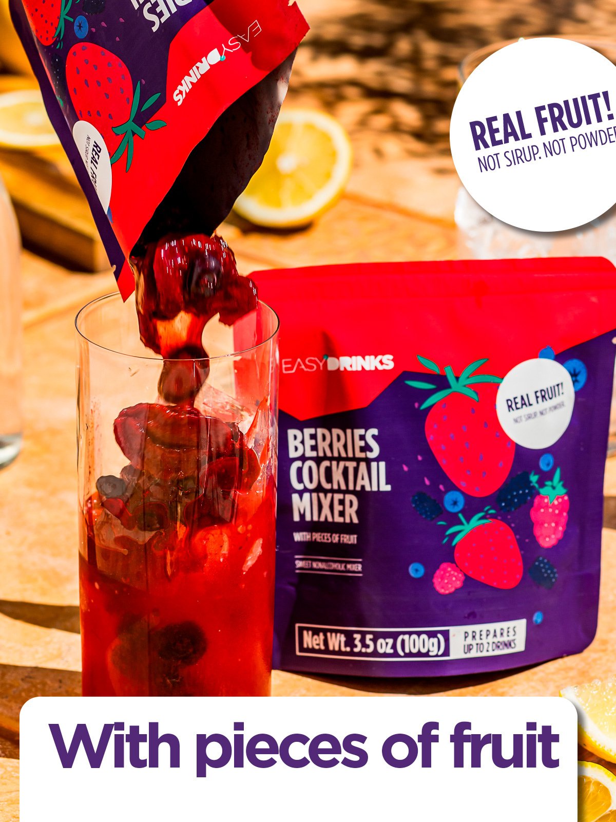 Easy Drinks specializes in cocktail mixes, classic drinks and whipped ...