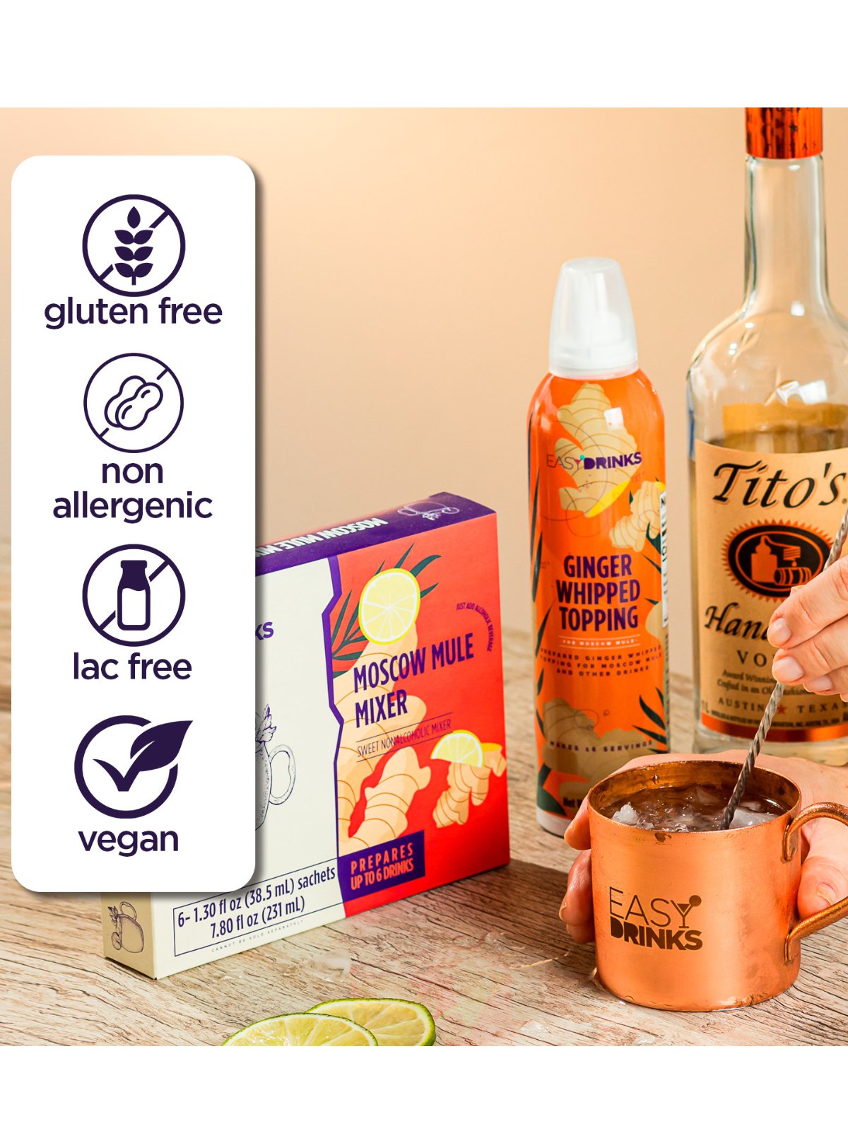 Easy Drinks specializes in cocktail mixes, classic drinks and whipped ...